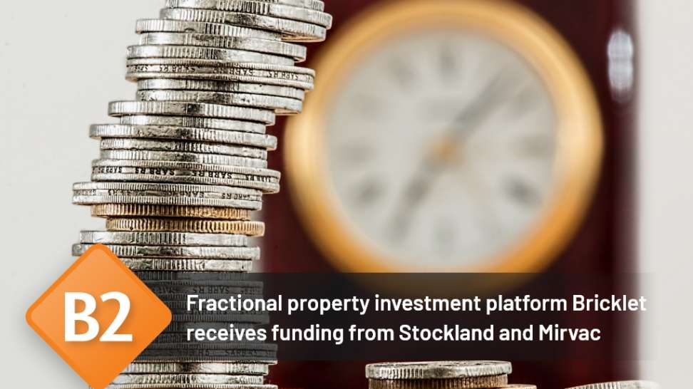 Bricklet receives funding from Stockland and Mirvac - PropTechNOW