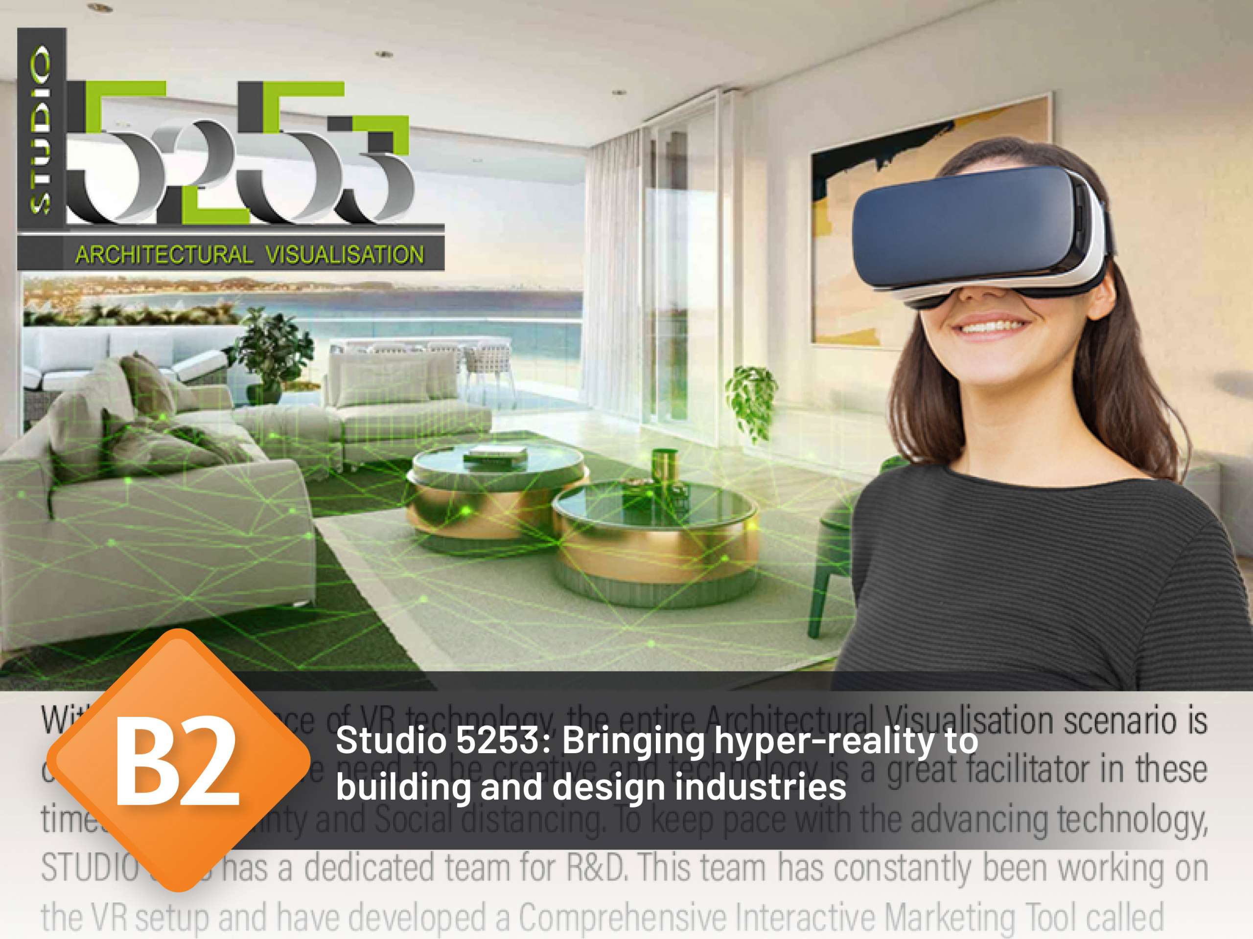 Studio 5253: Bringing hyper-reality to building and design industries