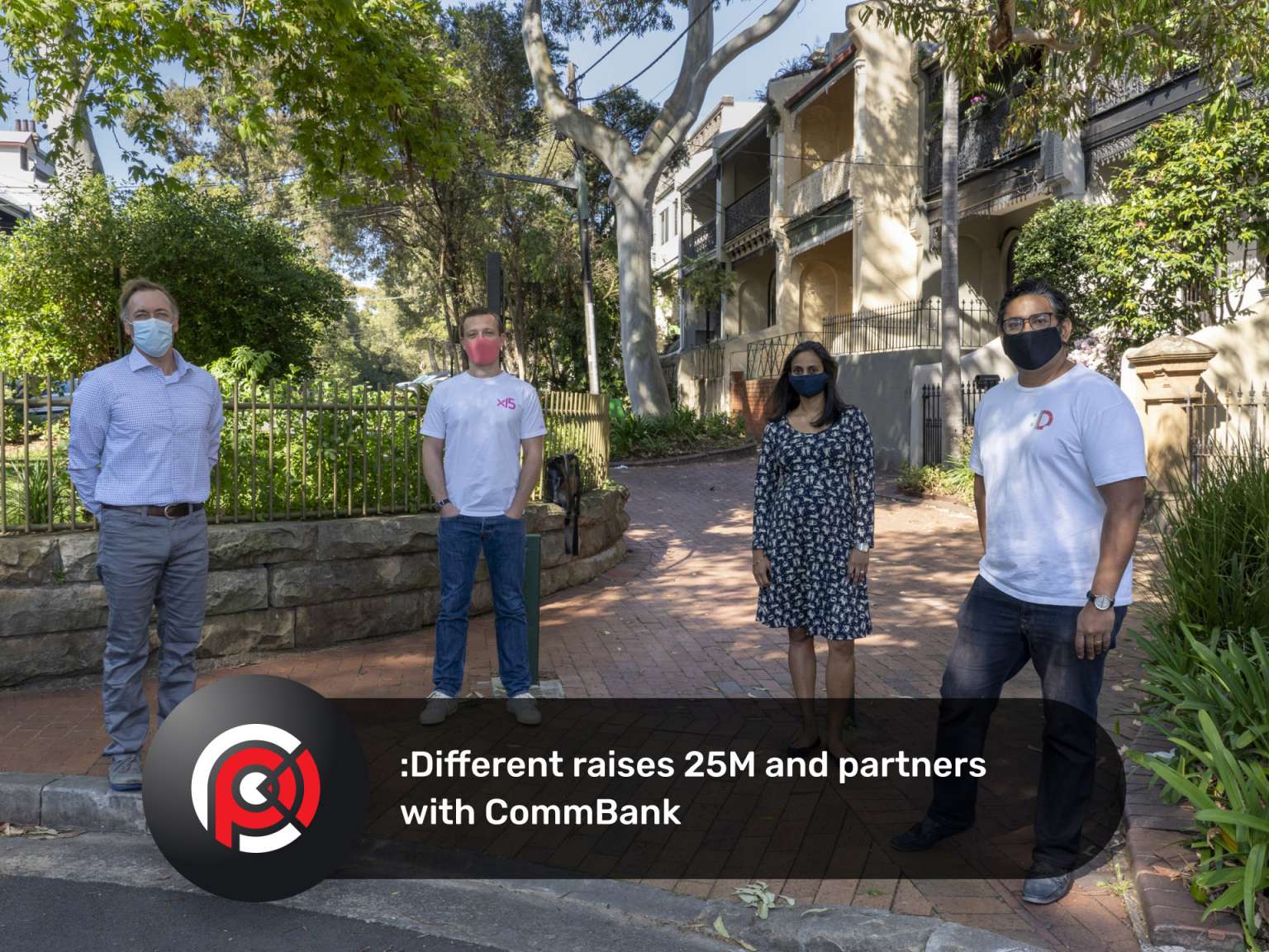 Different raises $25M and partners with CommBank